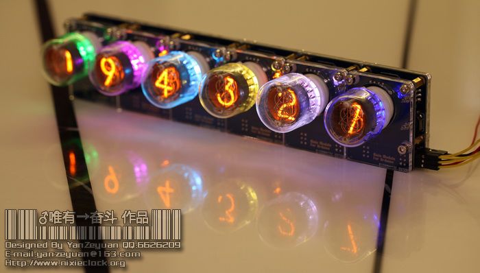 QS30-1 Nixie Module | 辉光管显示模块 介绍【应用篇】 – Omnixie | 辉光钟